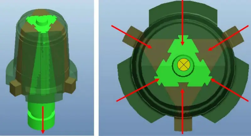 New Design Custom Made Plastic Parts Collapsible Cores - Buy ...