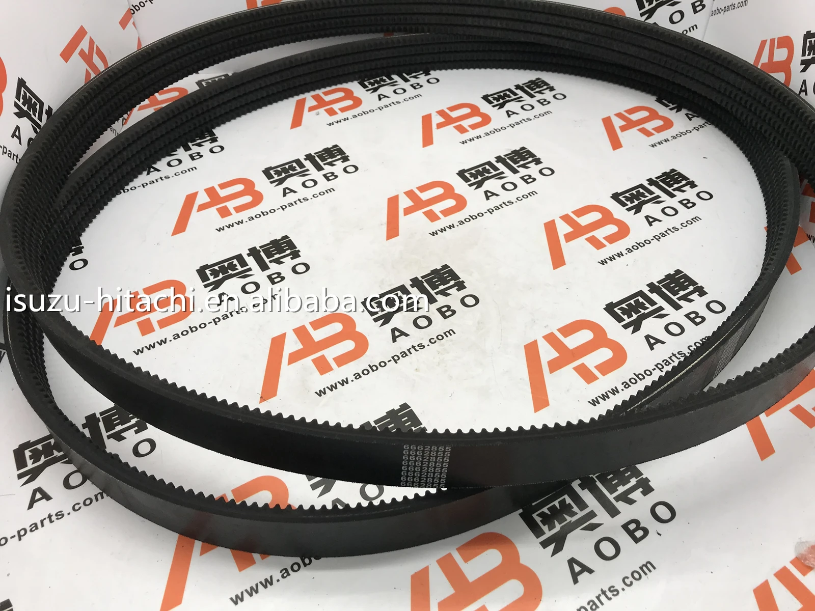 AOBO 6662855 Belt for Bobcat Skid Steer Loaders - Durable
