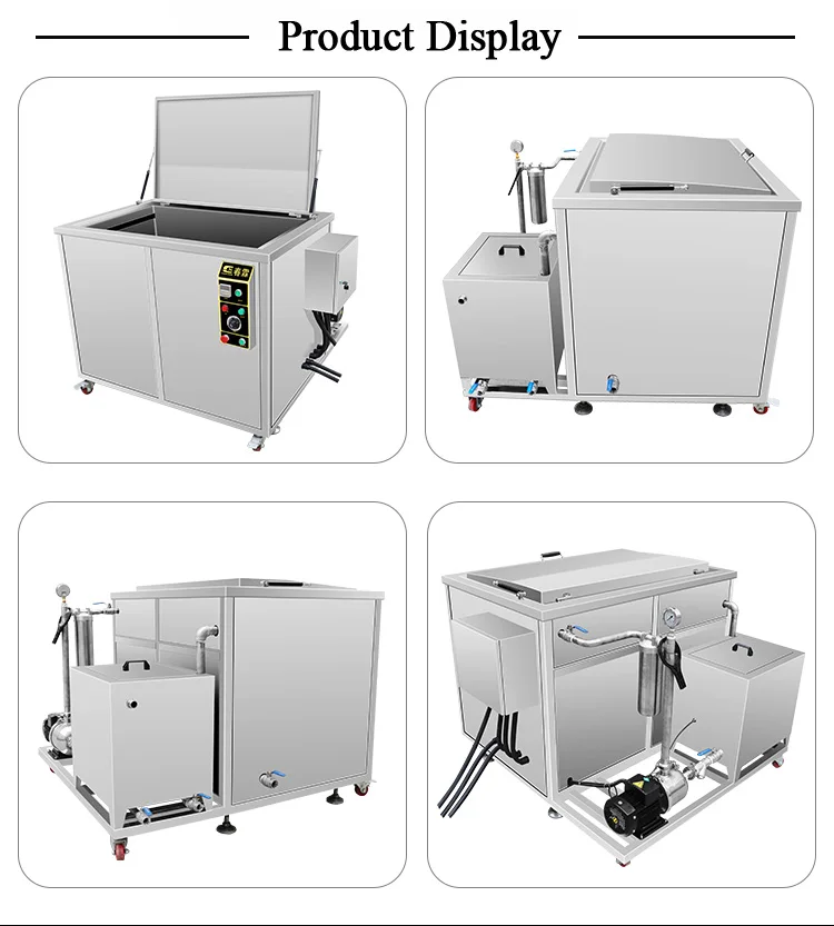 Ultrasonic Cleaner With Filtration Circulation System For Motor Engine ...