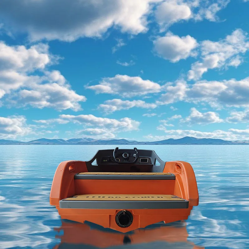 Mini Jet Electric Plastic Boat - Lightweight Fun Machine