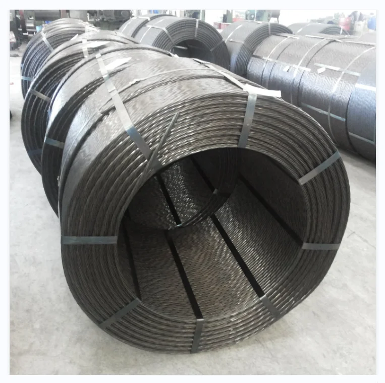 High Tensile Prestressed Concrete Bonded Pt Strands Cables Prestressing ...
