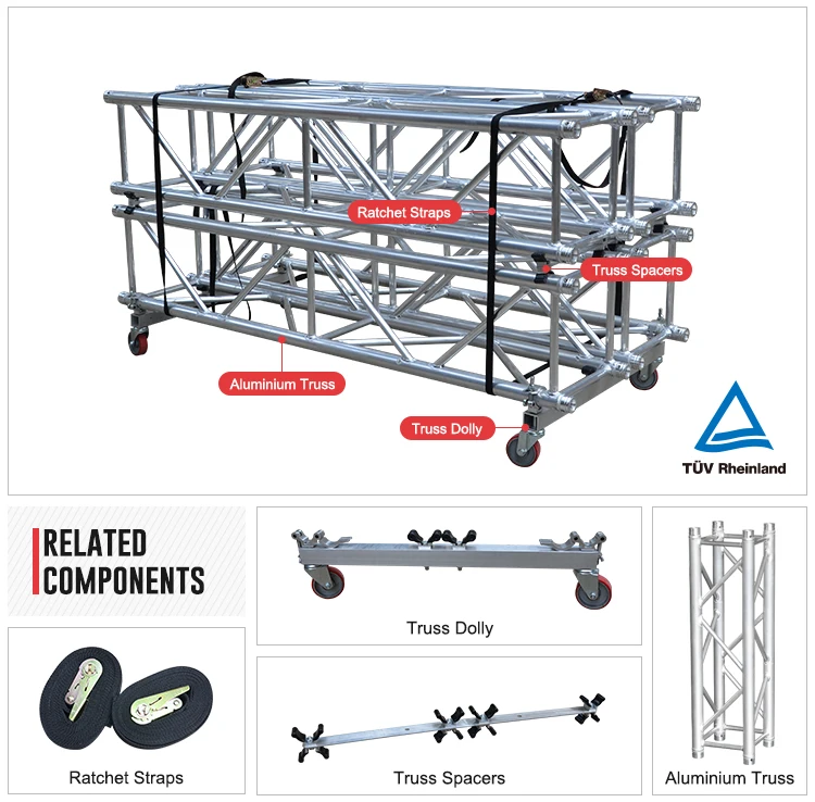 Tourgo Truss Dolly Kit For Transporting Of 290mm Stage Truss - Buy ...
