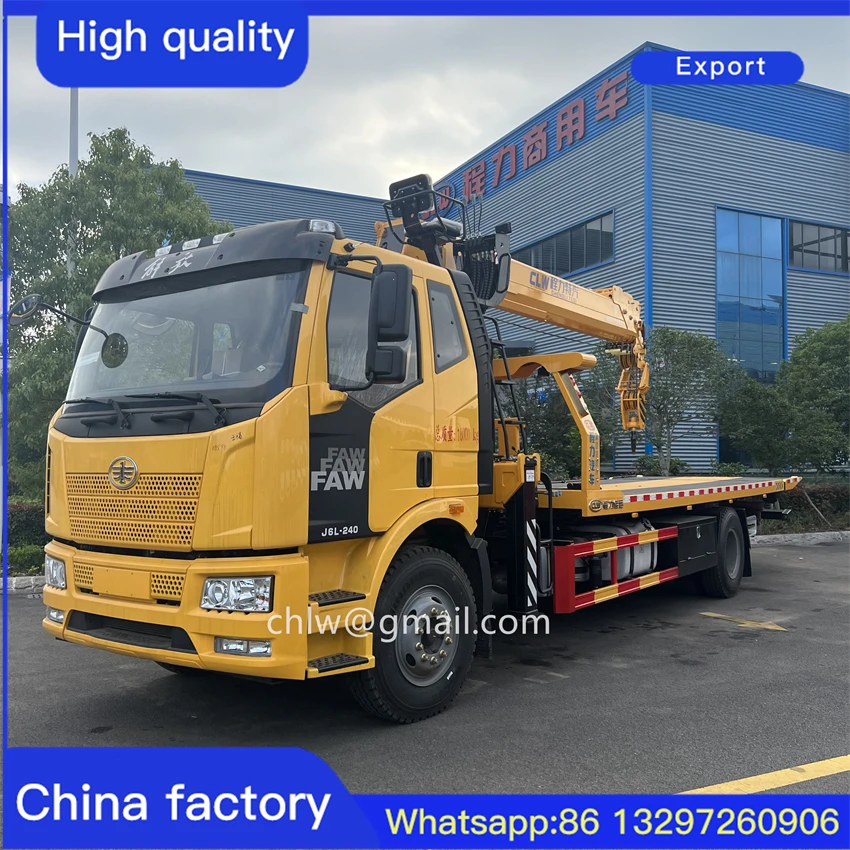 China Factory 4 Ton 5 Ton 6 Ton Flatbed Wrecker Japan Tow Truck For ...