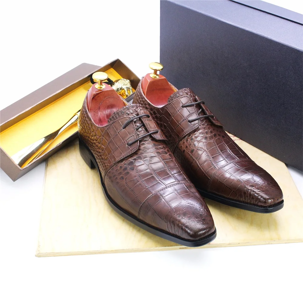 Daniel Wafer Classic Oxford Men's Shoe - Formal Leather