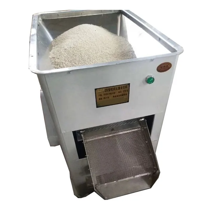 2-layer Sieves Gravity Maize Wheat Rice Cleaner Destoner - Buy Grain ...