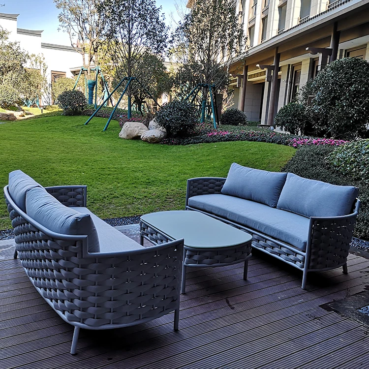 Couture Jardin Loop Outdoor Rope Furniture - Luxury Sofa