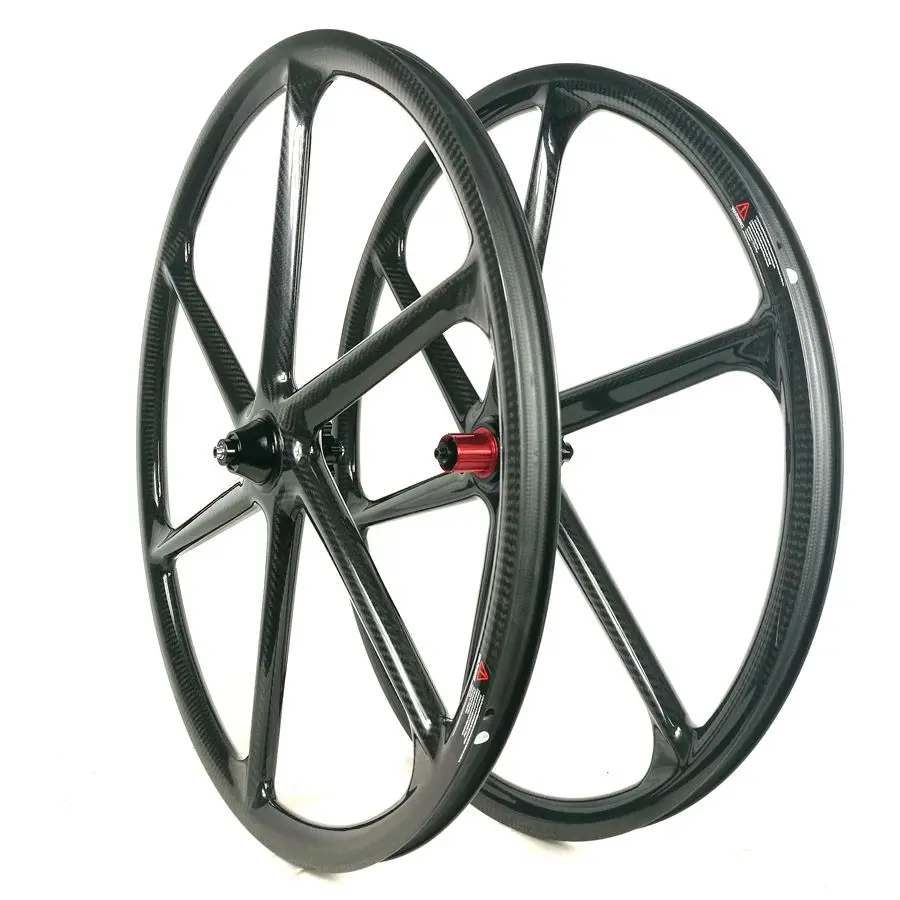 Synergy Wheel Carbon Mtb 6 Spoke Wheel 26er Clincher 6 Spoke Carbon ...