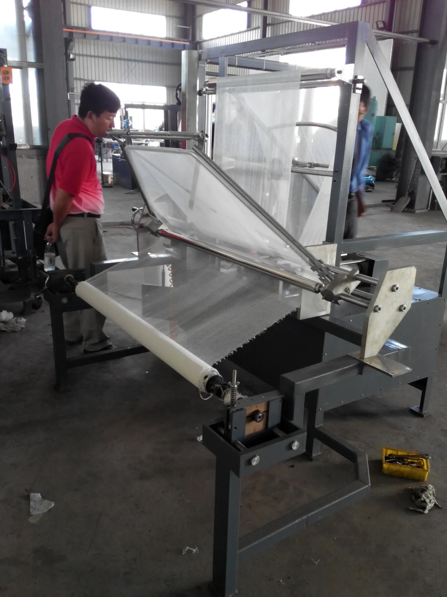 Medical 4 Ply Gauze Roll Making Machine - KERRIAN Quality