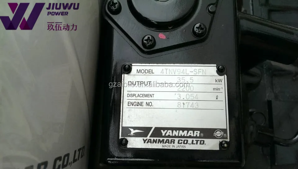 Yanmar Genuine Diesel Engine Assy 4tnv94l-sfn Japan Genuine Engine From ...