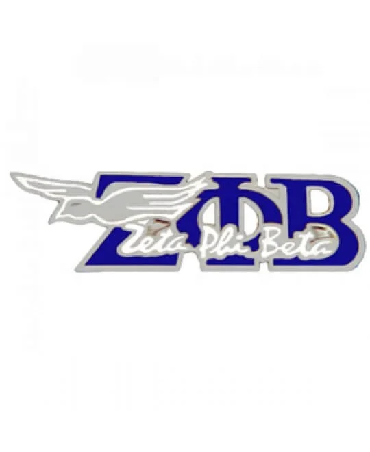Zeta Phi Beta Scrip Letter Life Member Brooch - Buy Life Member Brooch ...