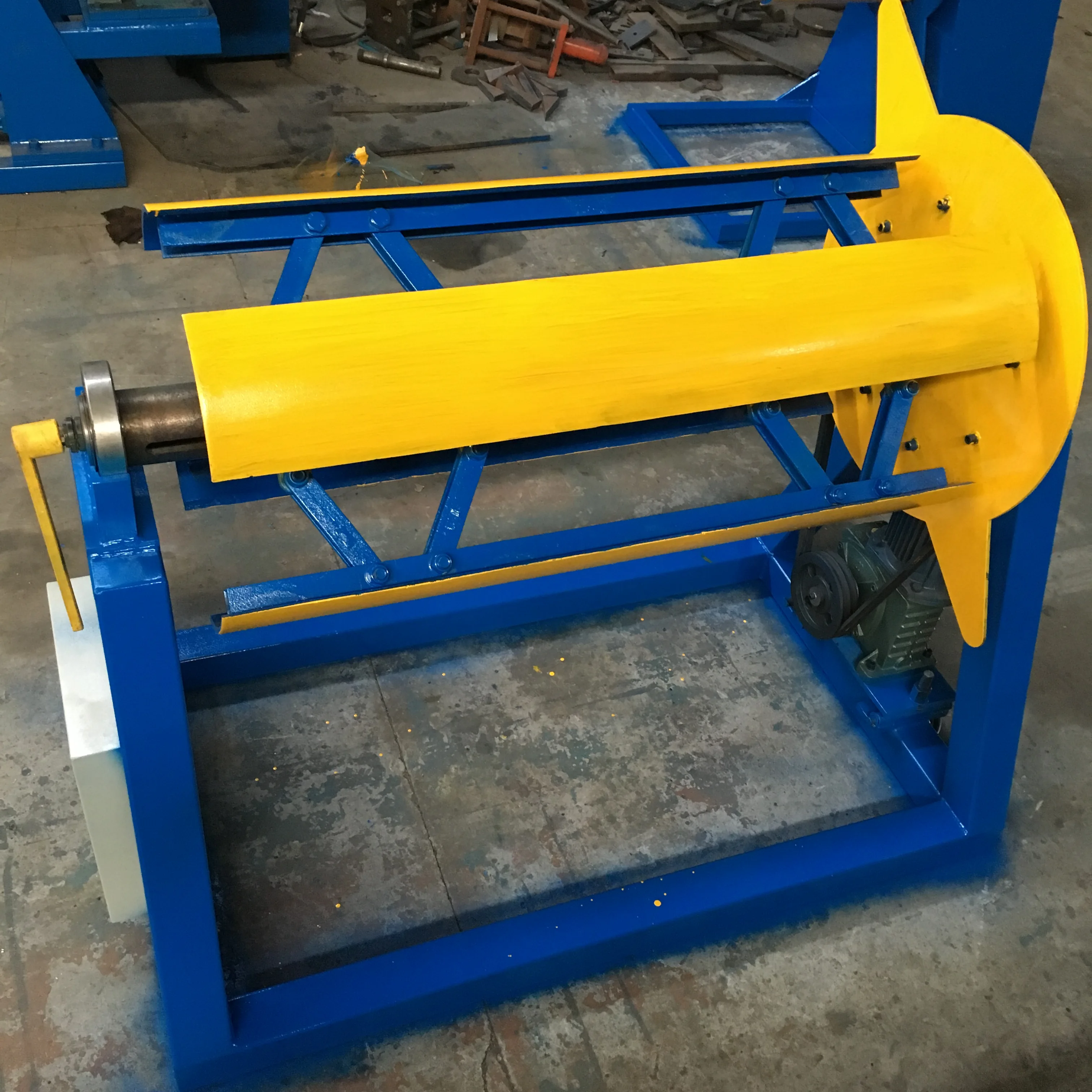 5t 7t 12t Manual Automatic Metal Steel Hydraulic Material Uncoiler ...
