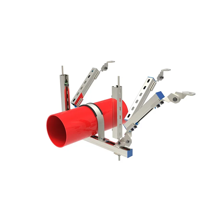 Seismic Bracing Fire Pipeline Bridge Anti-seismic Support Arm C-shaped ...