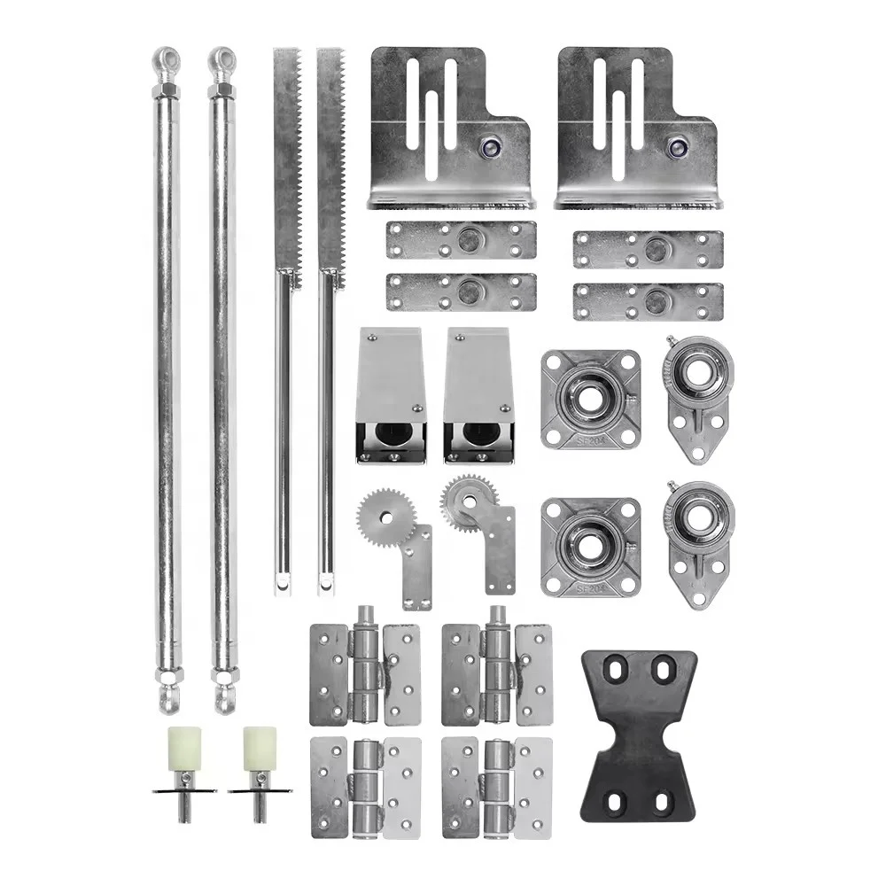 Bi-folding Gate Hardware Kit - 1.3M to 1.6M Automatic Swing