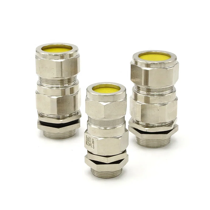 Ip66 Atex Flameproof Double Compression Armored Cable Gland M20 - Buy ...
