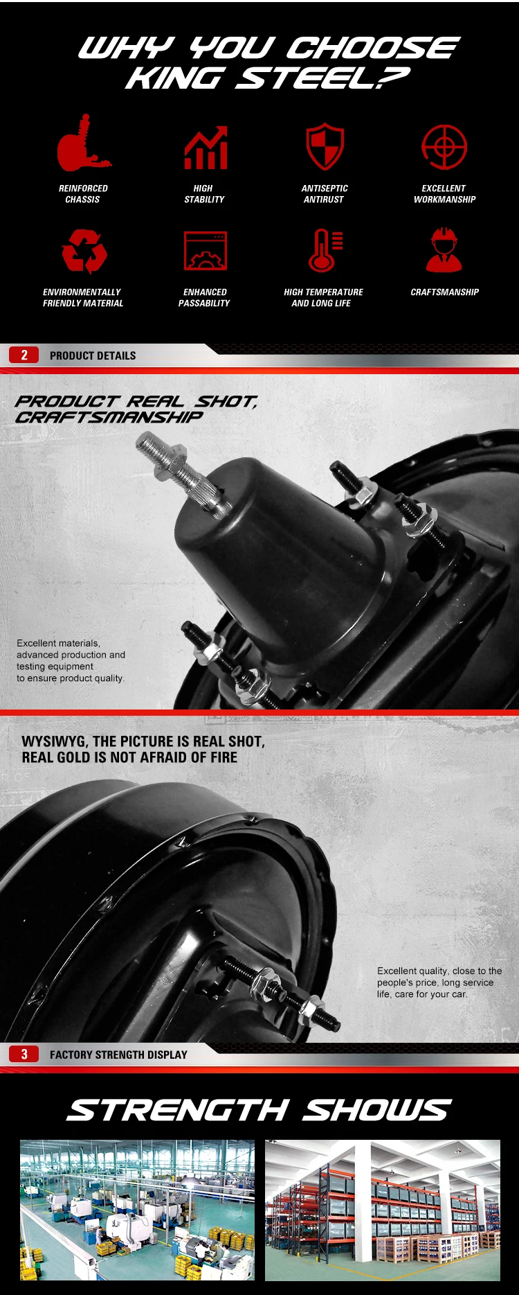 Kingsteel Brake Booster Pump for Toyota Tacoma - OEM 44610-04040