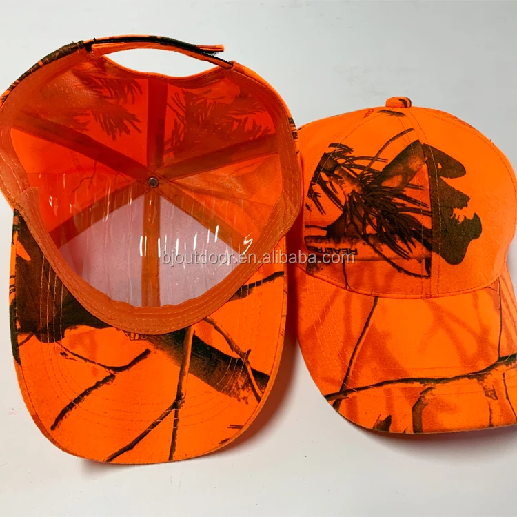 Hunter Fluorescent Orange Hunting Cap - Camouflage & Style