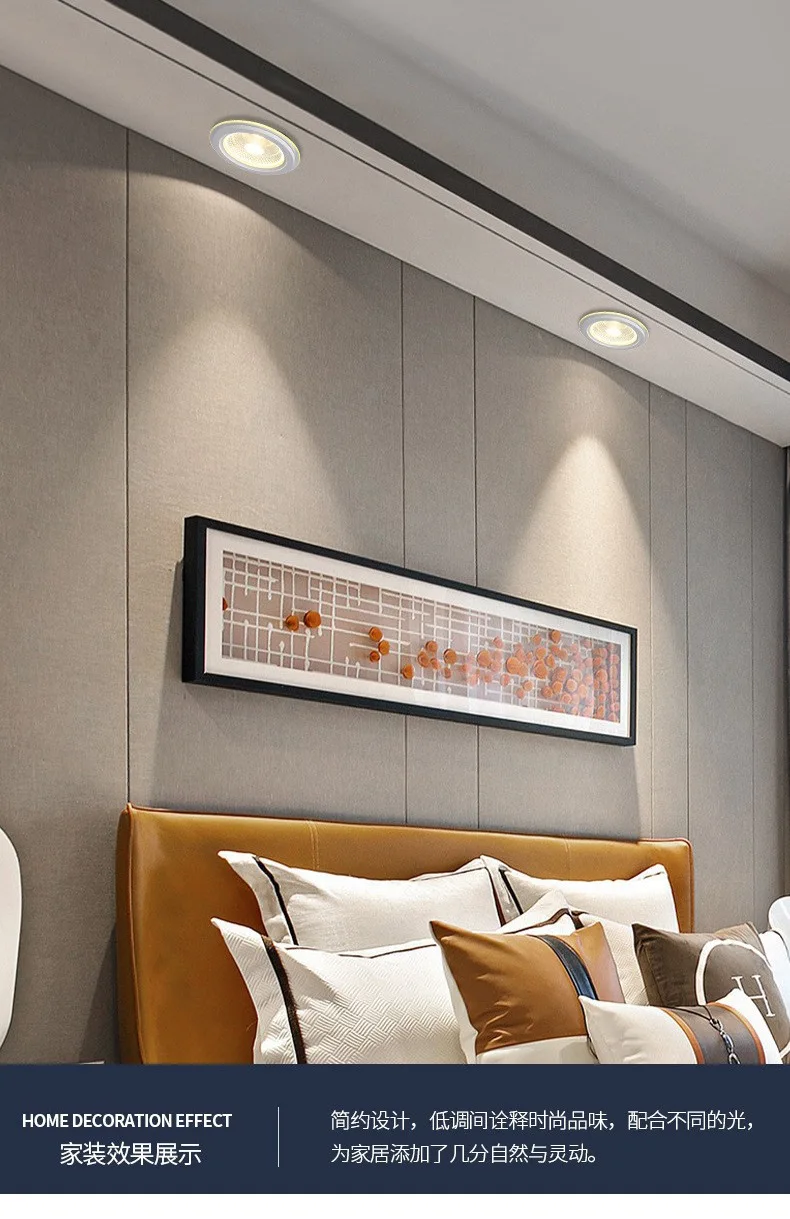 Ingelec Modern Aluminum Recessed Downlight LED Spotlight 3W/5W/7W/9W ...