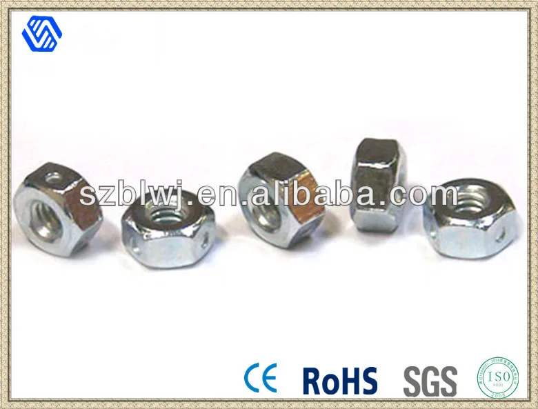 1/2 Center Lock Nuts Hex Nut in Hardware - Reliable Fastening