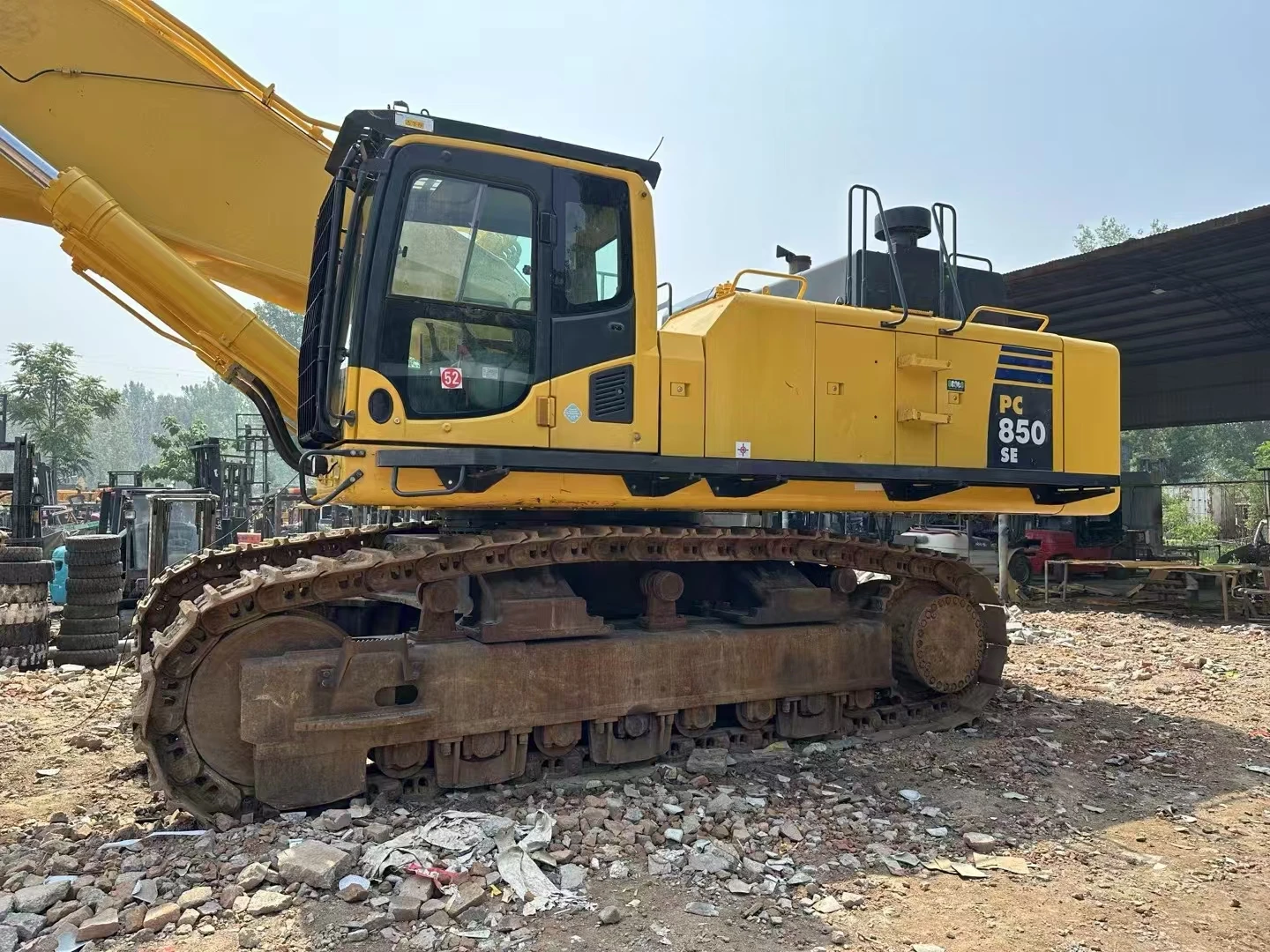 Used Big Excavator Komatsu PC 850 - 85 Ton Hydraulic Digger