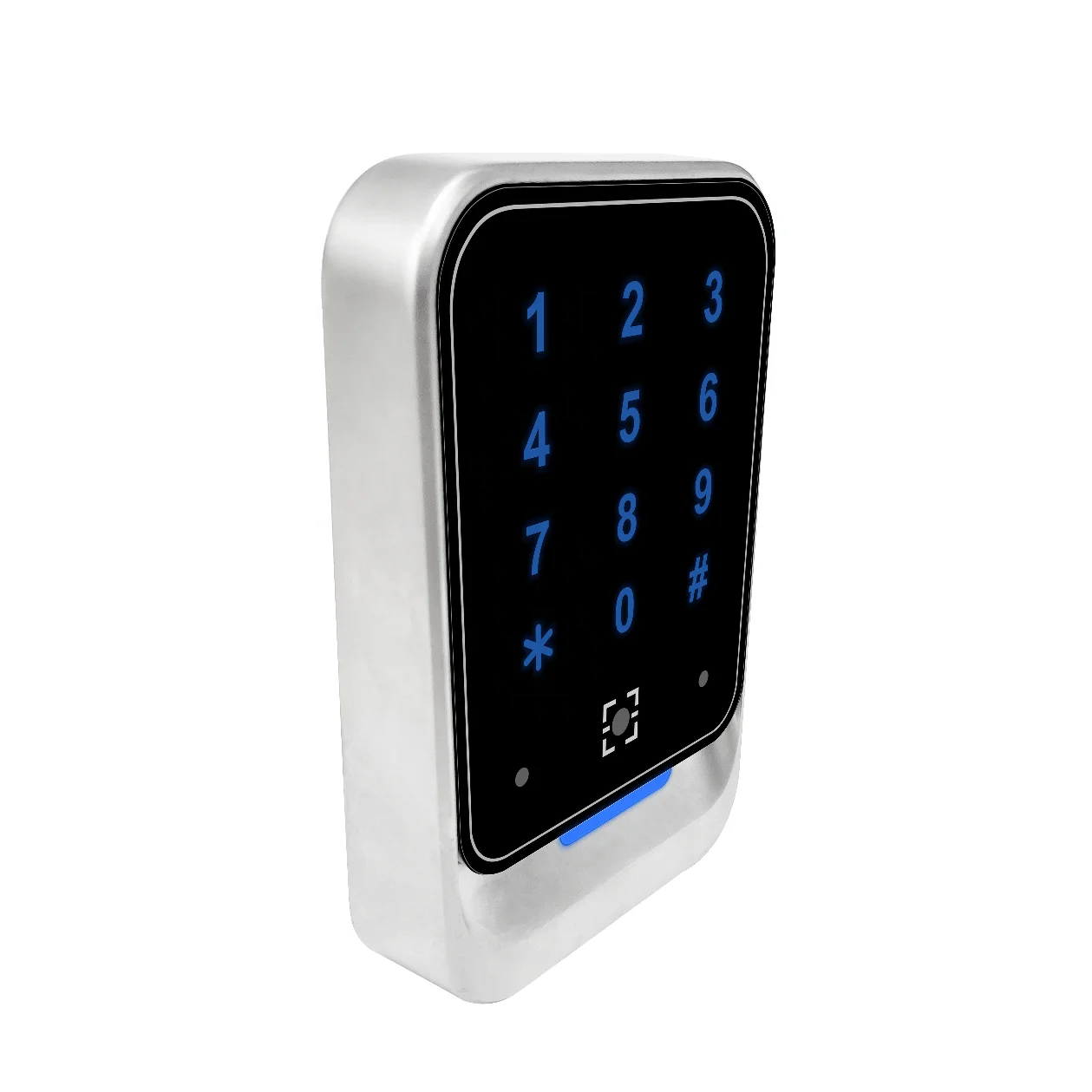 ZQR388M-B Security System Keypad QR+RFID Access Control Reader ODM