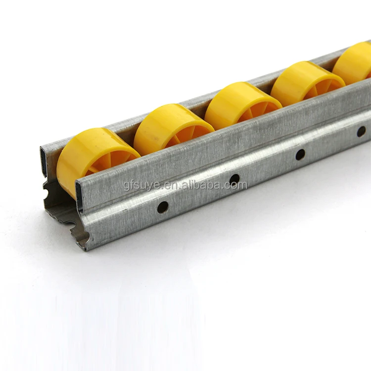 Gf 4c 40 Galvanized Steel Placon Flow Roller Track In Lean Pipe System