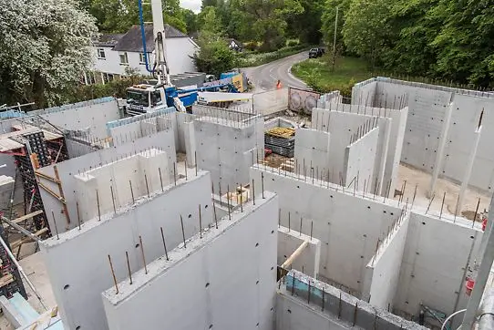 Plastic Formwork System - Durable Concrete Foundation Accessories