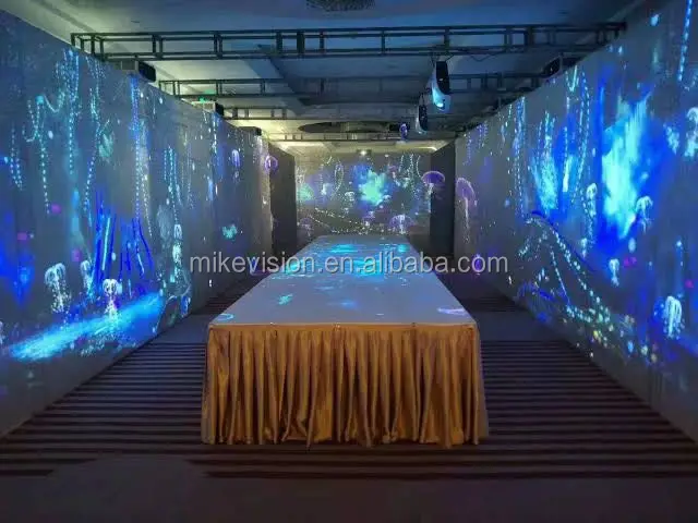 Holographic Mesh Projector Screen for Stage Use - Big Size