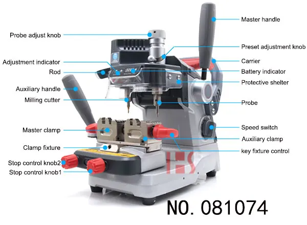 Xhorse XP-007 Key Cutting Machine - Precision for Locksmiths