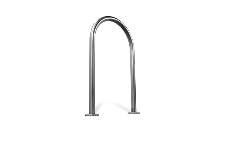 Surface Mount Traditional Inverted U Shape Stainless Steel Bike Rack ...