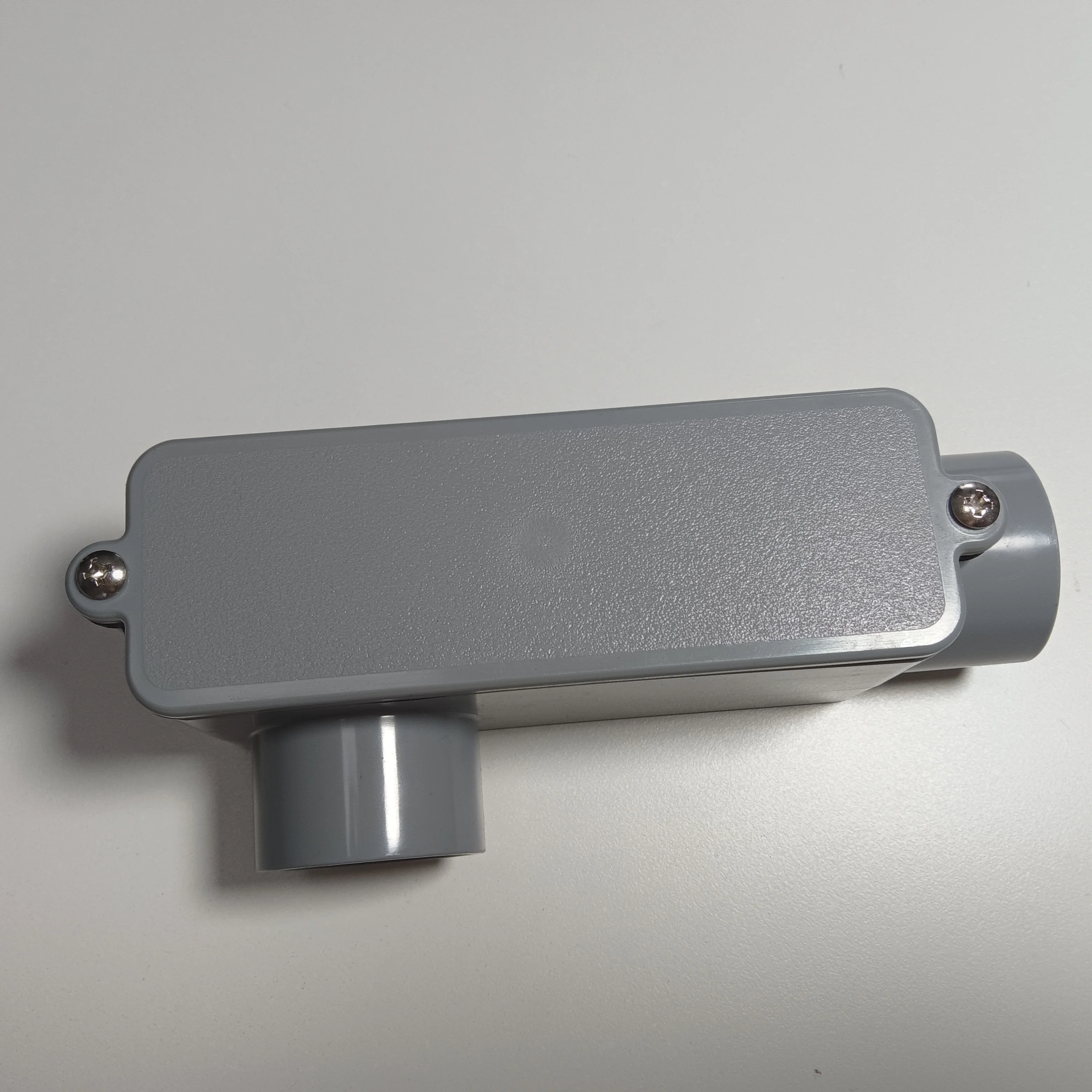 CONDUIT FITTINGS 1 In. Grey PVC Type LR Conduit Body for EMT and IMC LR ...