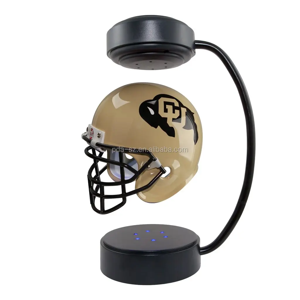 New Magnetic Levitation Floating Nfl Football Helmet Dipslay Racks ...