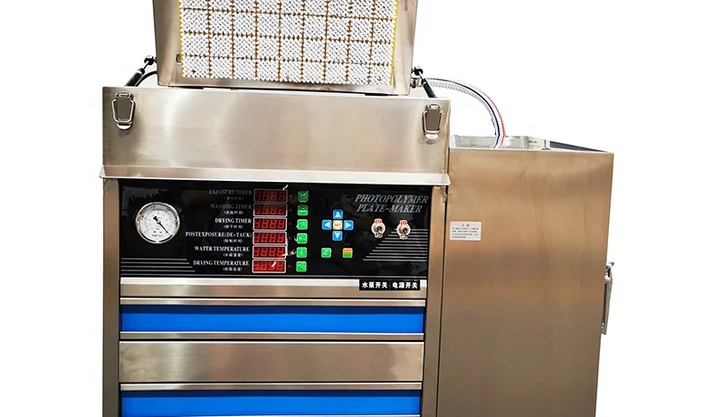 Uv Light Exposure Photopolymer Resin Plate Developing Equipment For ...