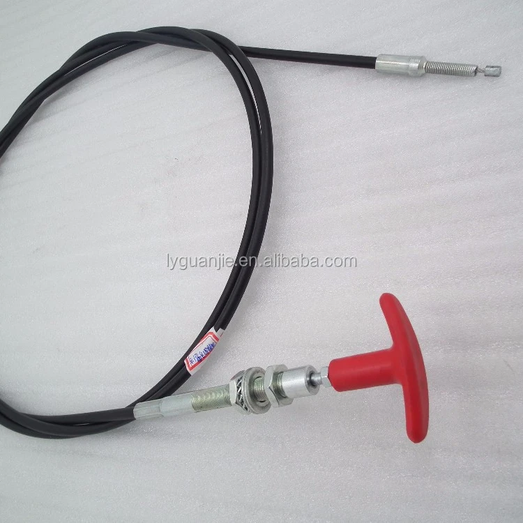 Stainless Steel T Handle Choke Control Cable With Oem Customization