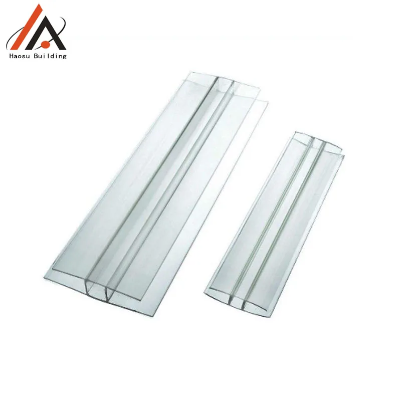 Clear Plastic H Shape Profile For Pc Sheet Plastic H Profile - Buy ...