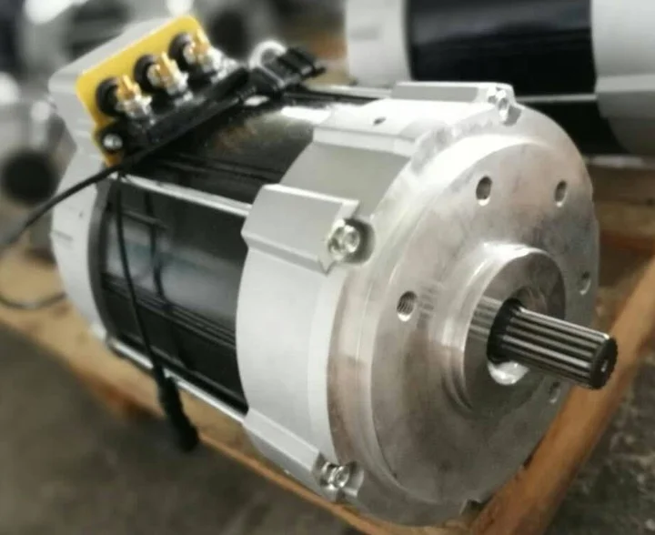 72V 12KW Electric Car Motor with Curtis 1238 Controller