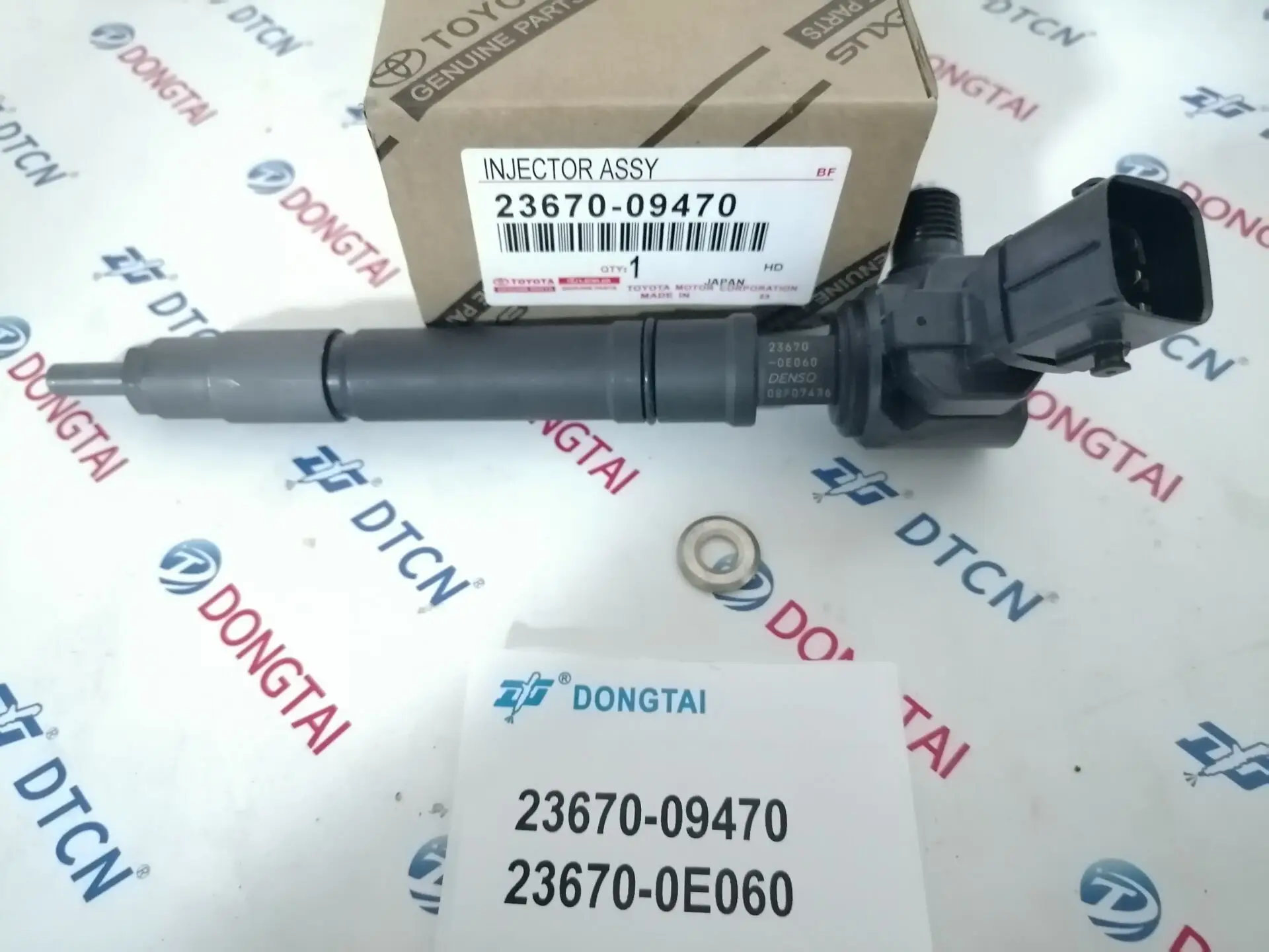 Common Rail Injector 23670-09470 23670-0e060 For Toyota 1gd - Buy ...