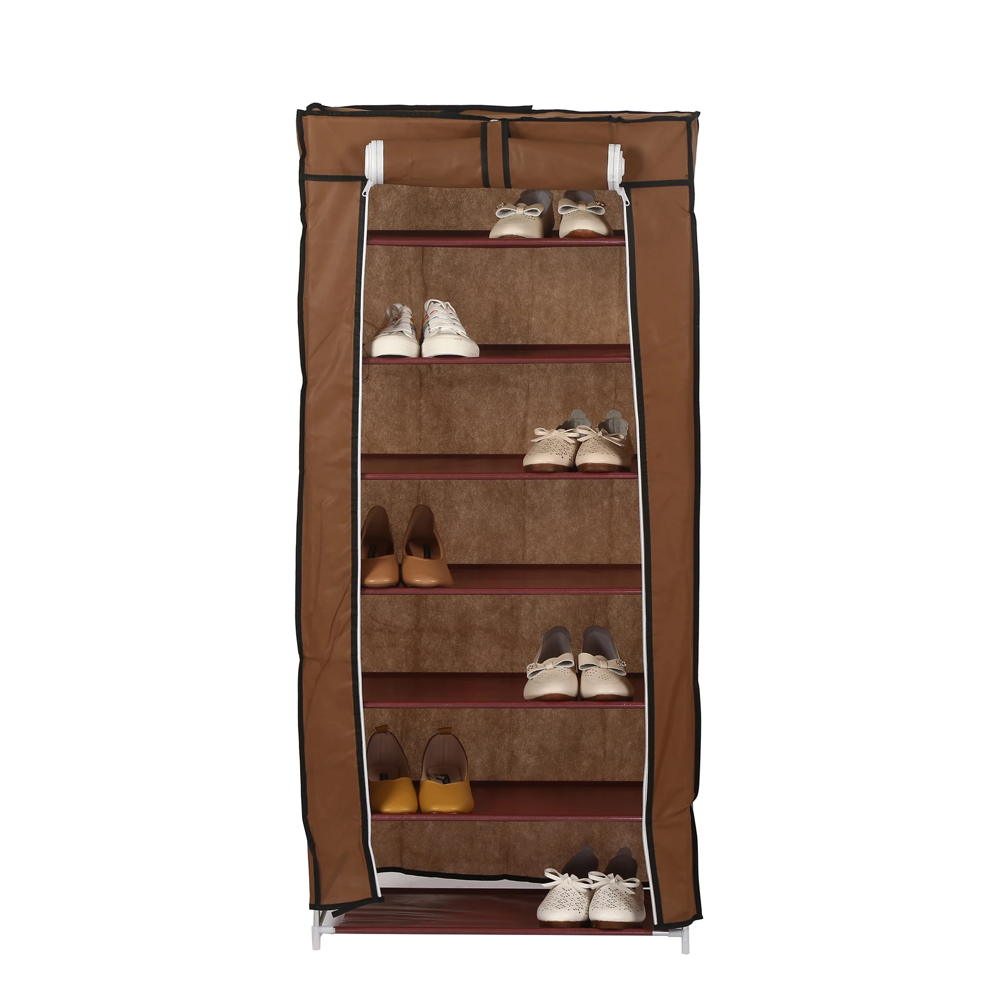Multi-tier Fabric Shoe Cabinet - Store Your Entire Collection