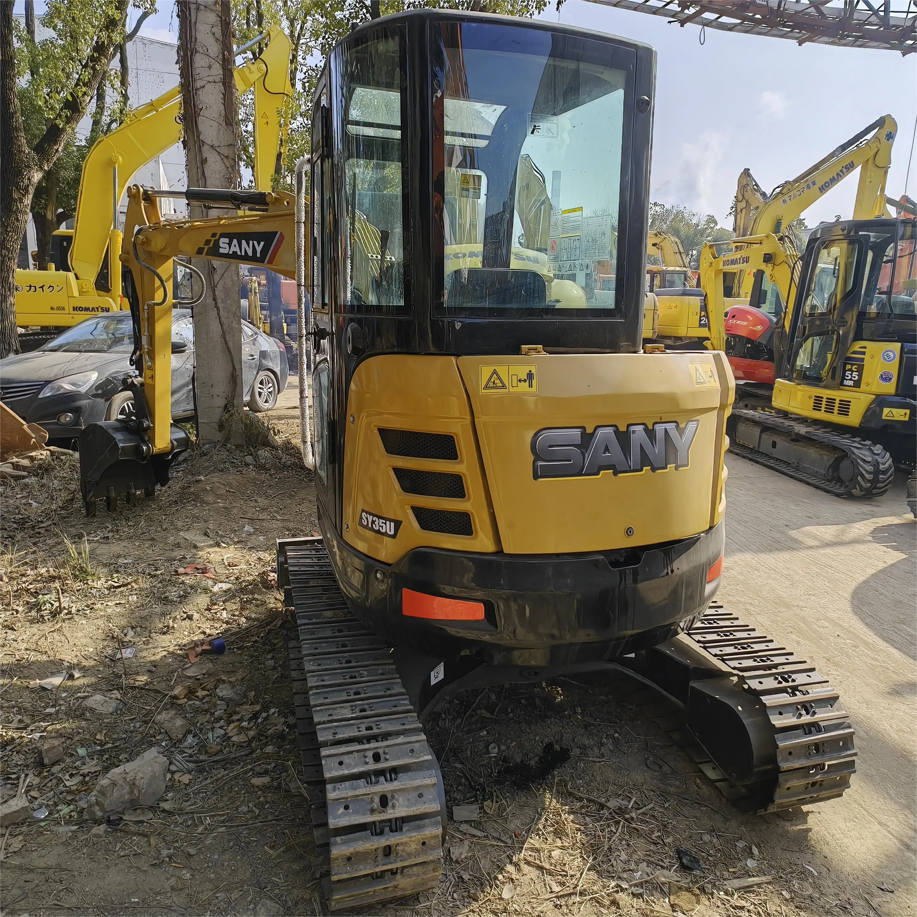 3 Ton Sany Mini Digger Sy35u Japan Engine Multi-functional Machinery ...