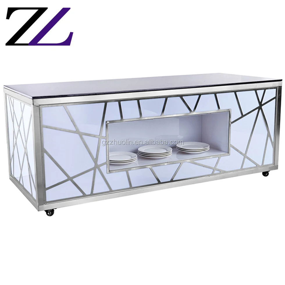 Catering Buffet Table Design - Elegant & Movable Solutions
