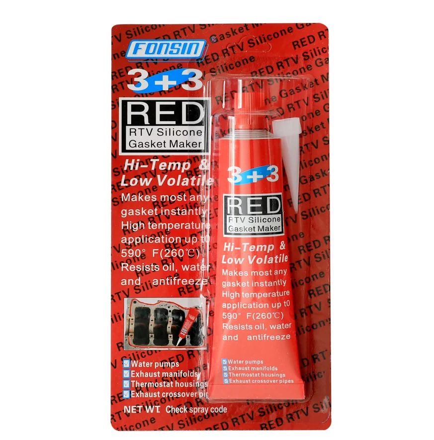 Mega Grey Rtv Silicone Sealant Cylinder Head Gasket Maker 85g Bossil ...