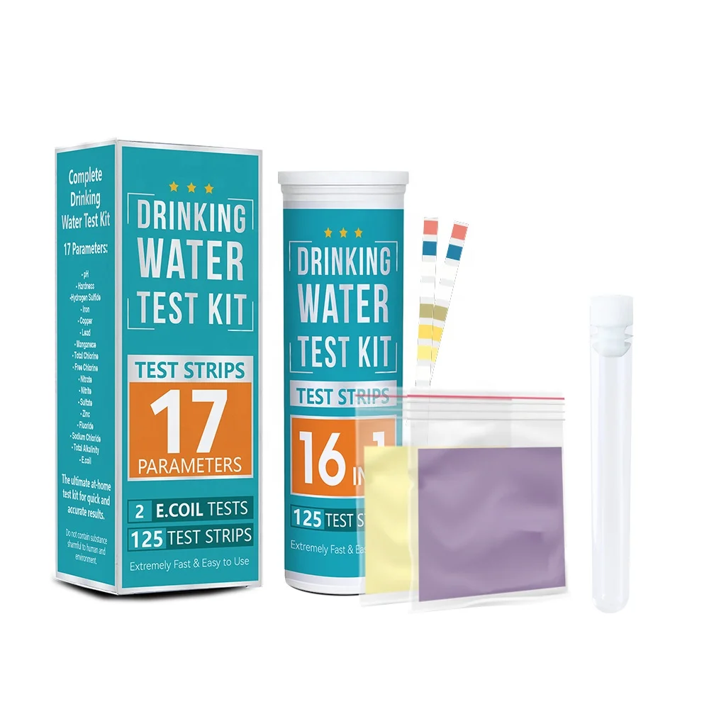 17-in-1 Water Quality Testing Strips - Accurate & Convenient