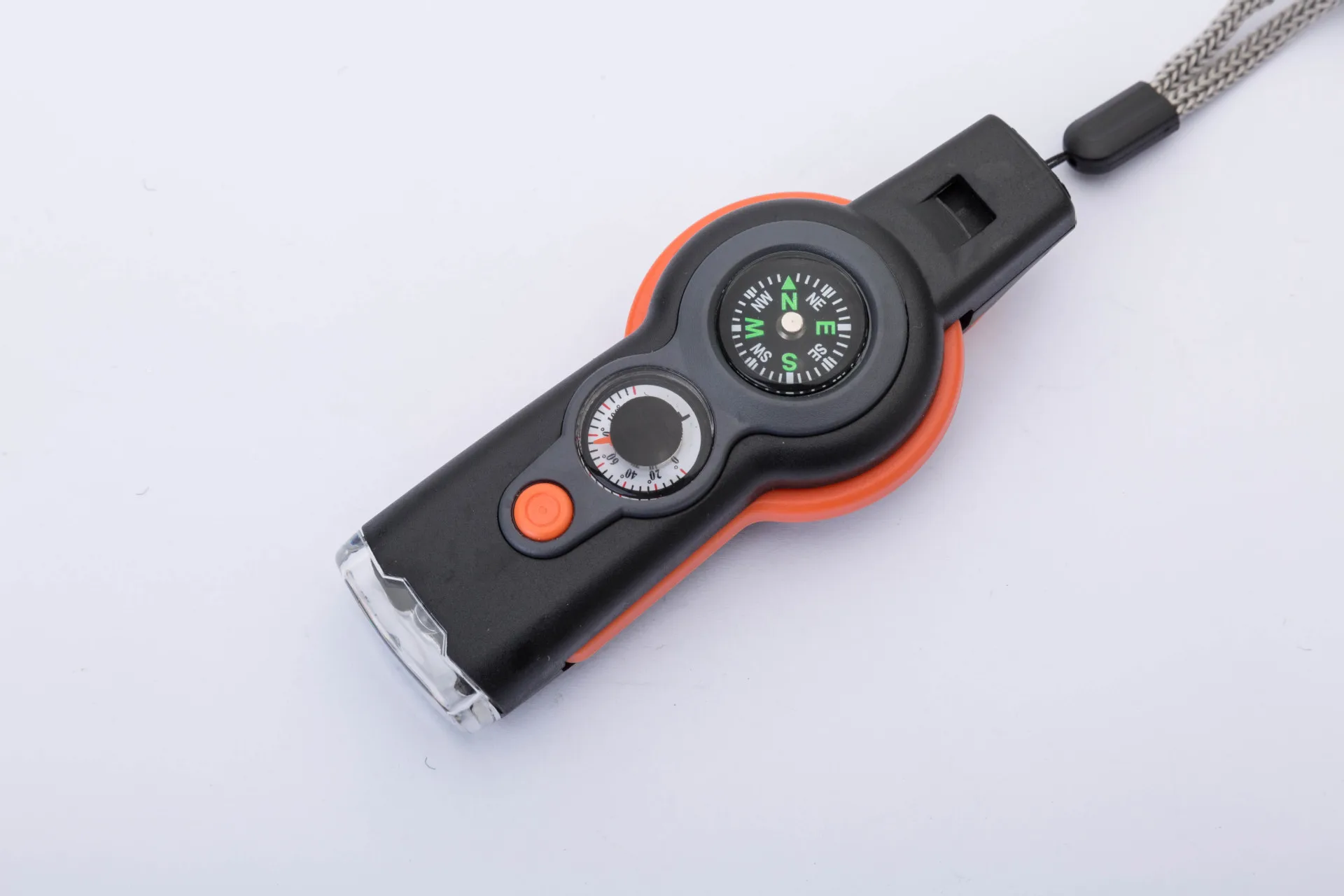 7-in-1 Multi-Function Outdoor Survival Whistle with LED Light ...