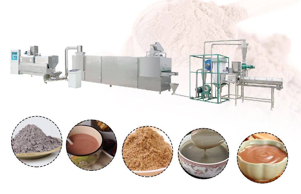 Instant Powder Nutritional Supplement Making Machine Protein Powder ...