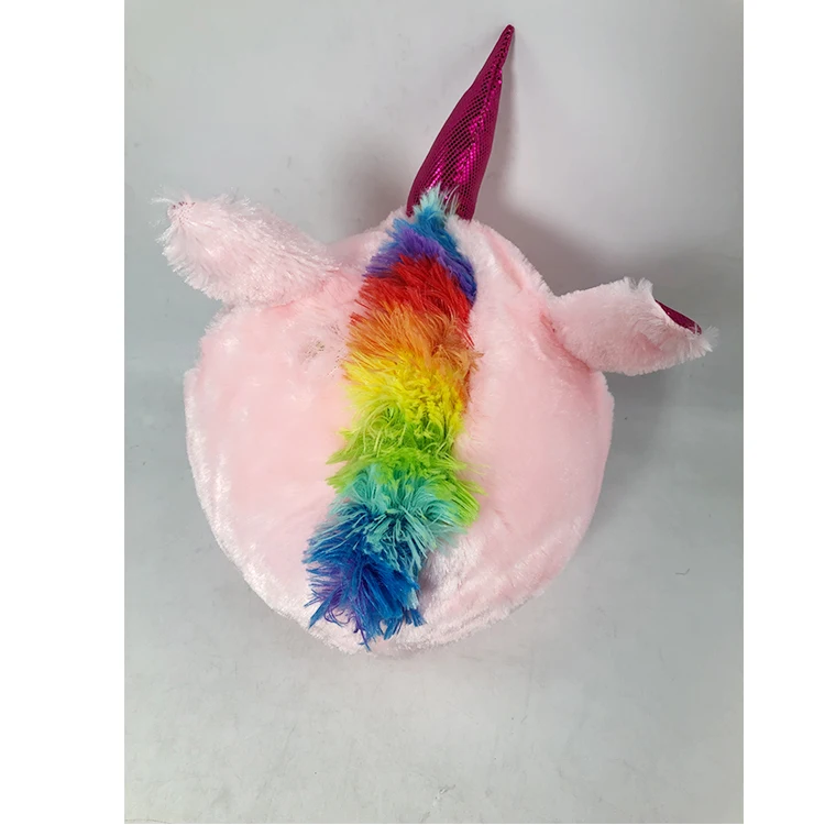 9 Inch Customized Shape And Design Animal Inflatable Plush Toy Balls ...