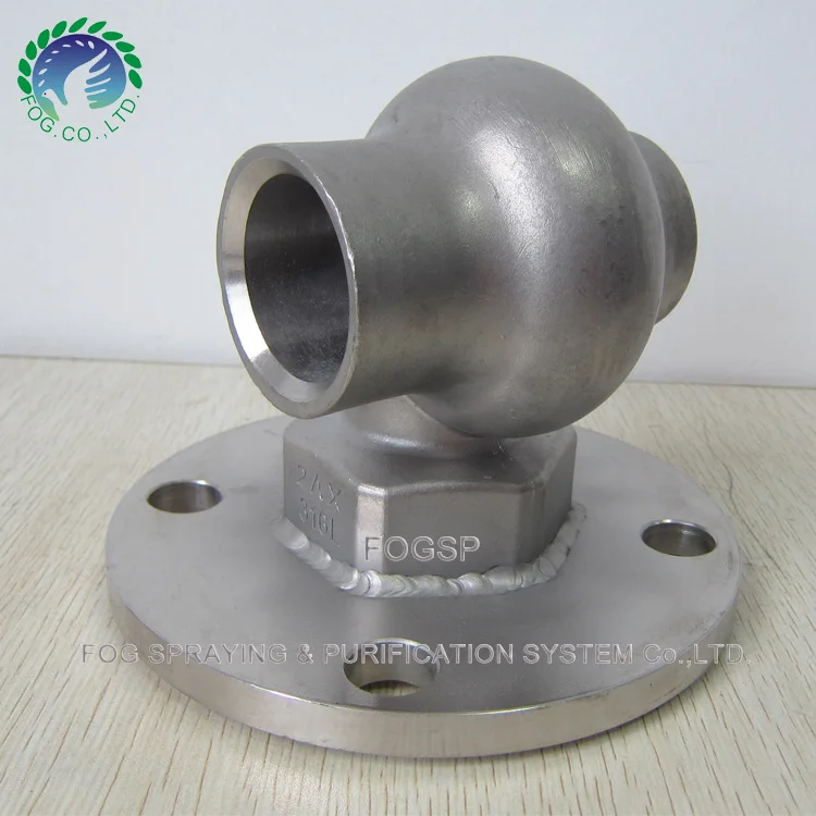 316 Stainless Steel Swirl Nozzle - Hollow Cone Spray