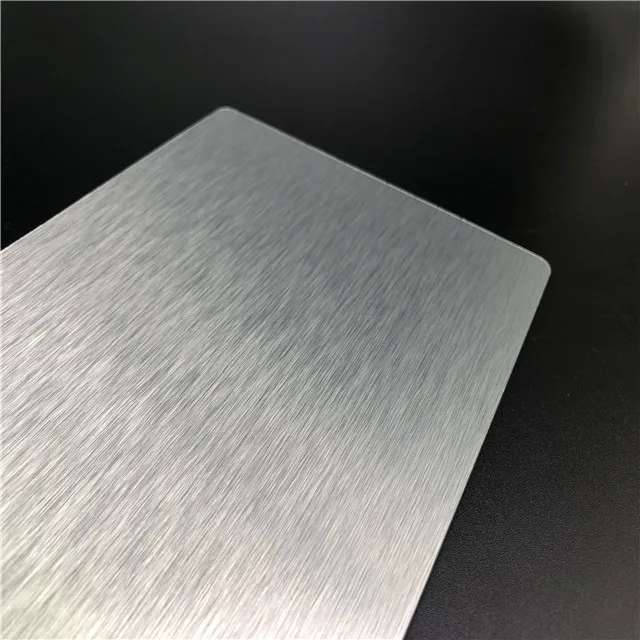 Silver Color Aluminum Composite Panels for Indoor Cladding