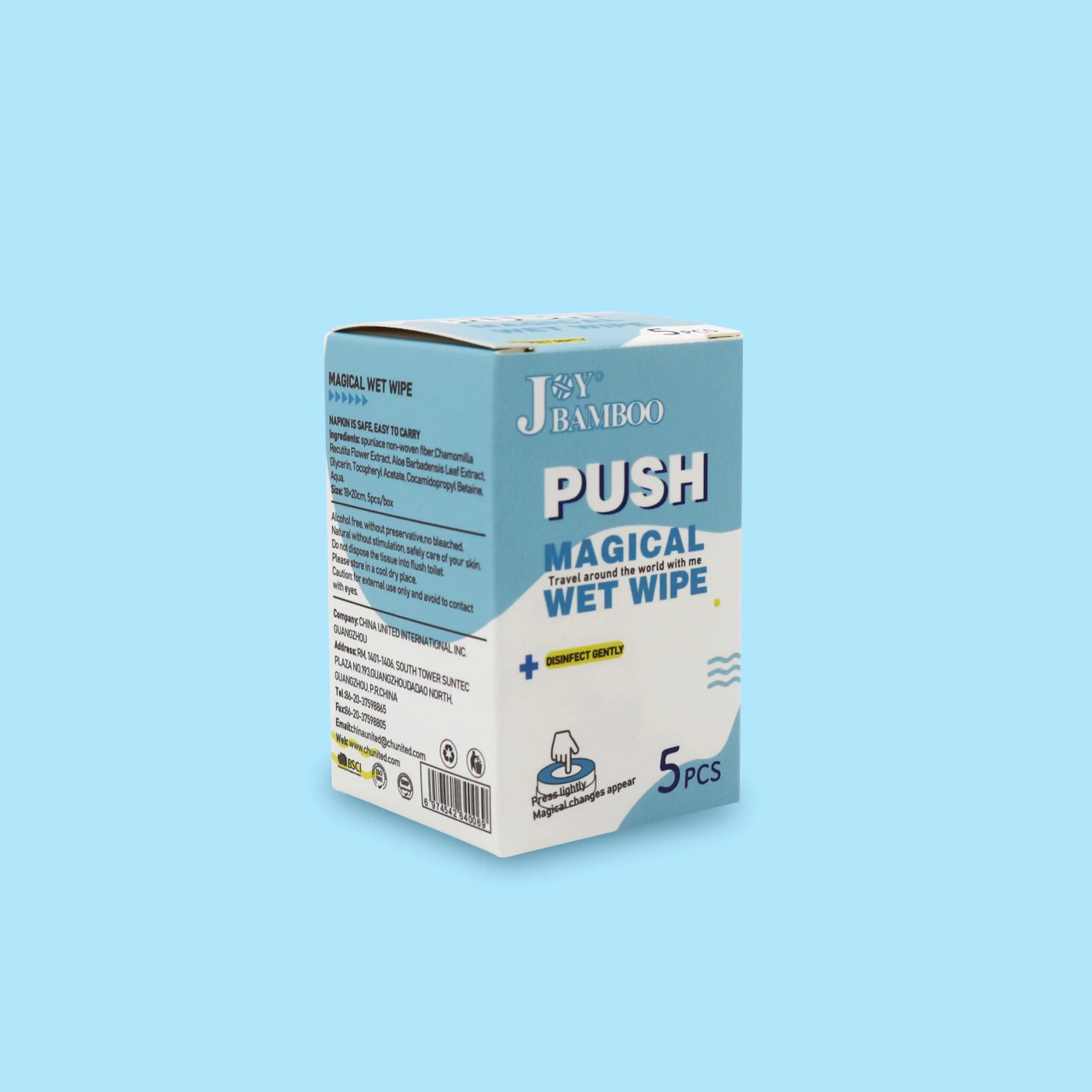 High Quantity Push Magic Capsule Wet Wipes - Buy Push Wet Wipes,Wet ...
