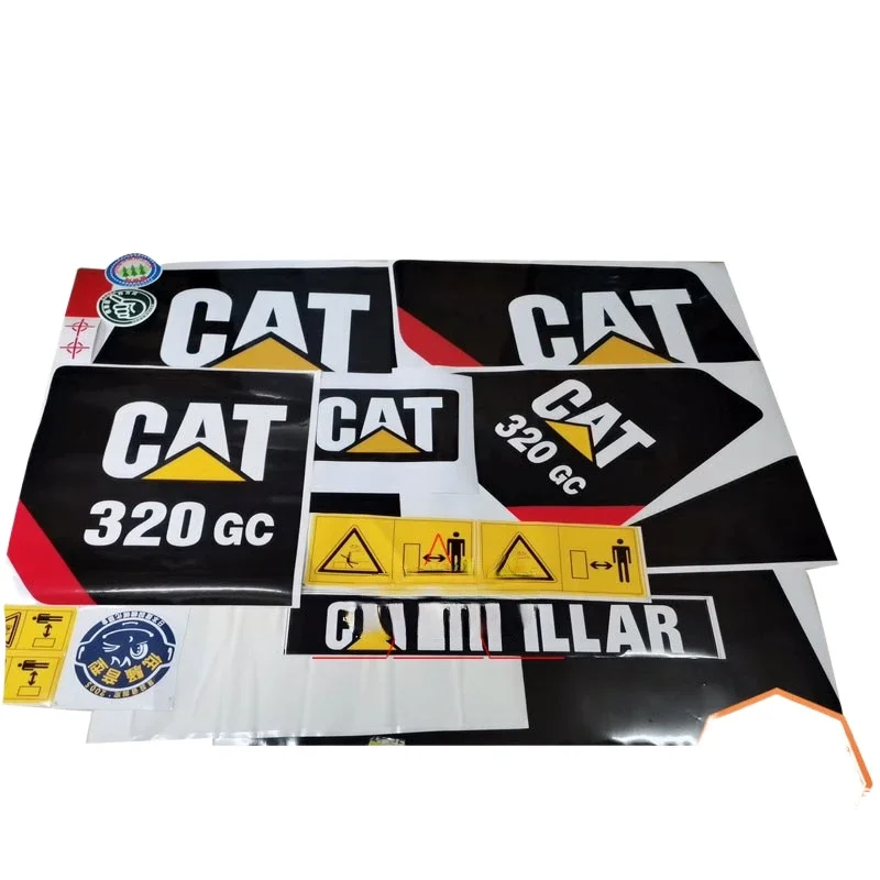 Caterpillar Excavator Sticker for Cat320GC/336/323 - Durable Model ...