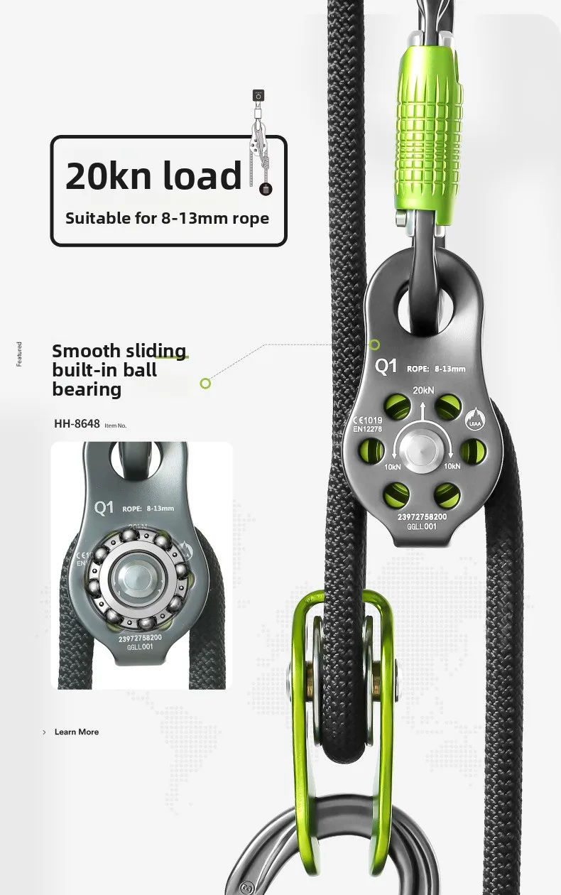 Xinda Third Generation H Series Fixed Small Single Pulley Outdoor ...