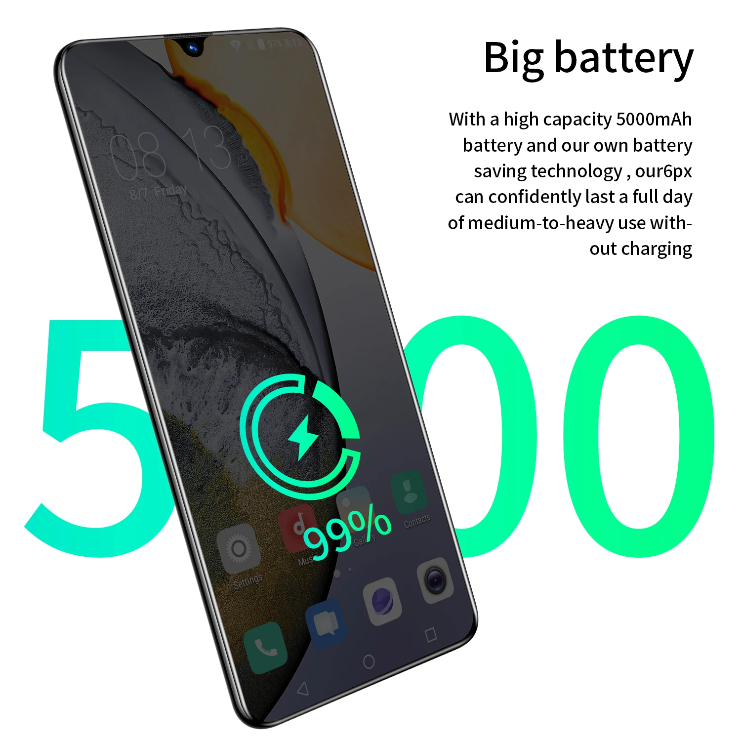 Free Smartphone X60 Pro Cellphone 6.6 Inch Android 6GB+128GB Global ...